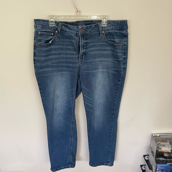 Time and Tru | Jeans | Time And Tru Blue Straight Jeans | Poshmark